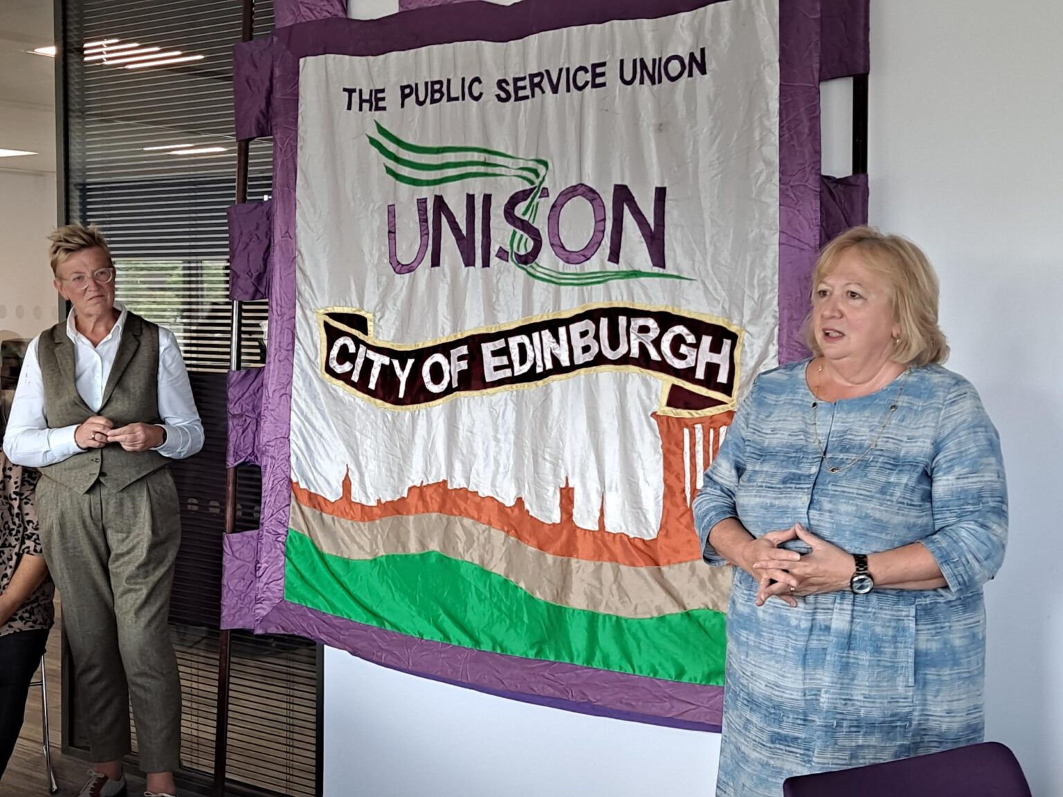 UNISON Edinburgh office & John Stevenson training room opening - UNISON ...