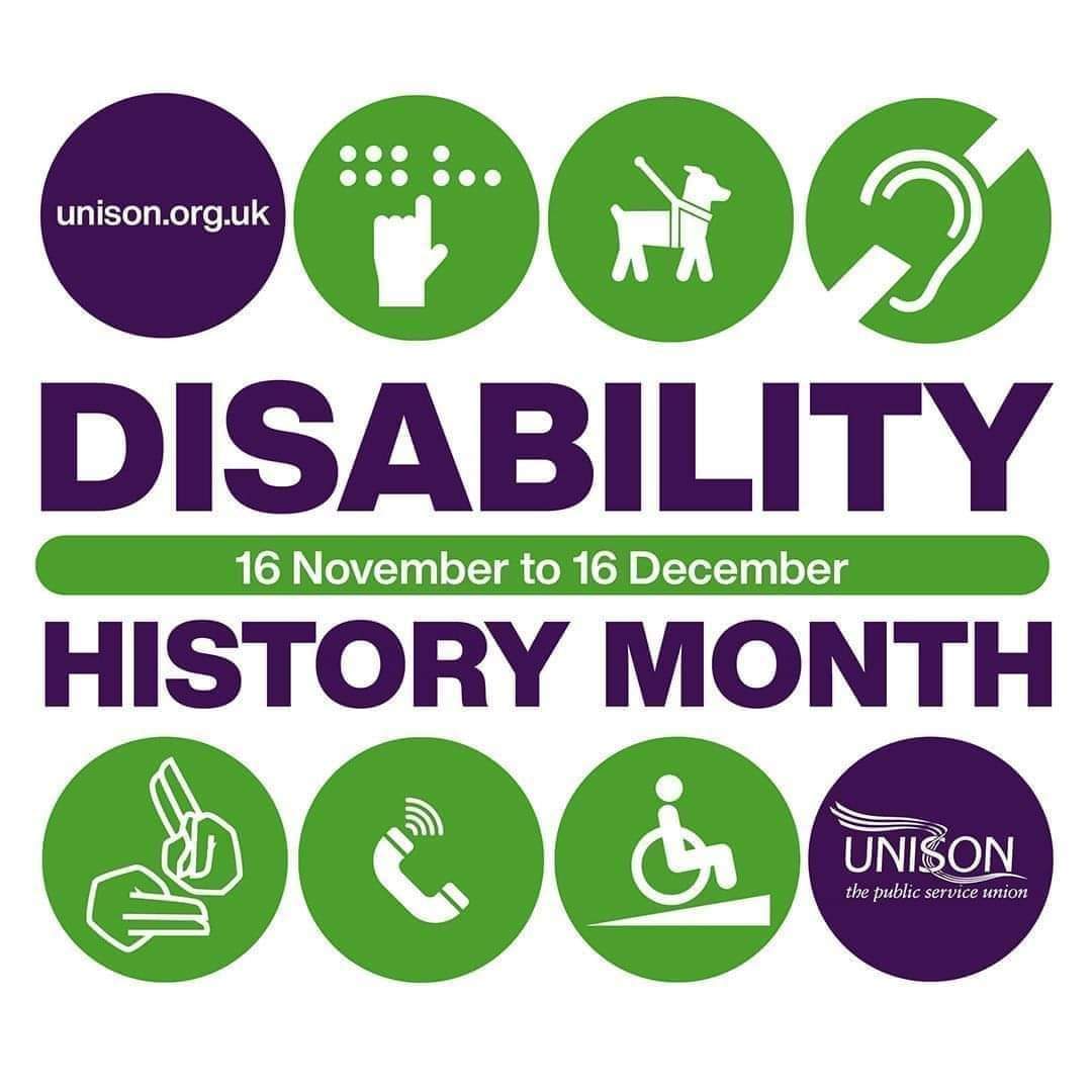 Disability History Month - UNISON City of Edinburgh