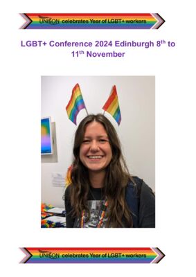 LGBT+ Conference 2024, Edinburgh 8th to 11th November - UNISON City of ...